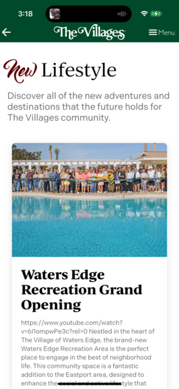 The Villages App – The Villages Villas